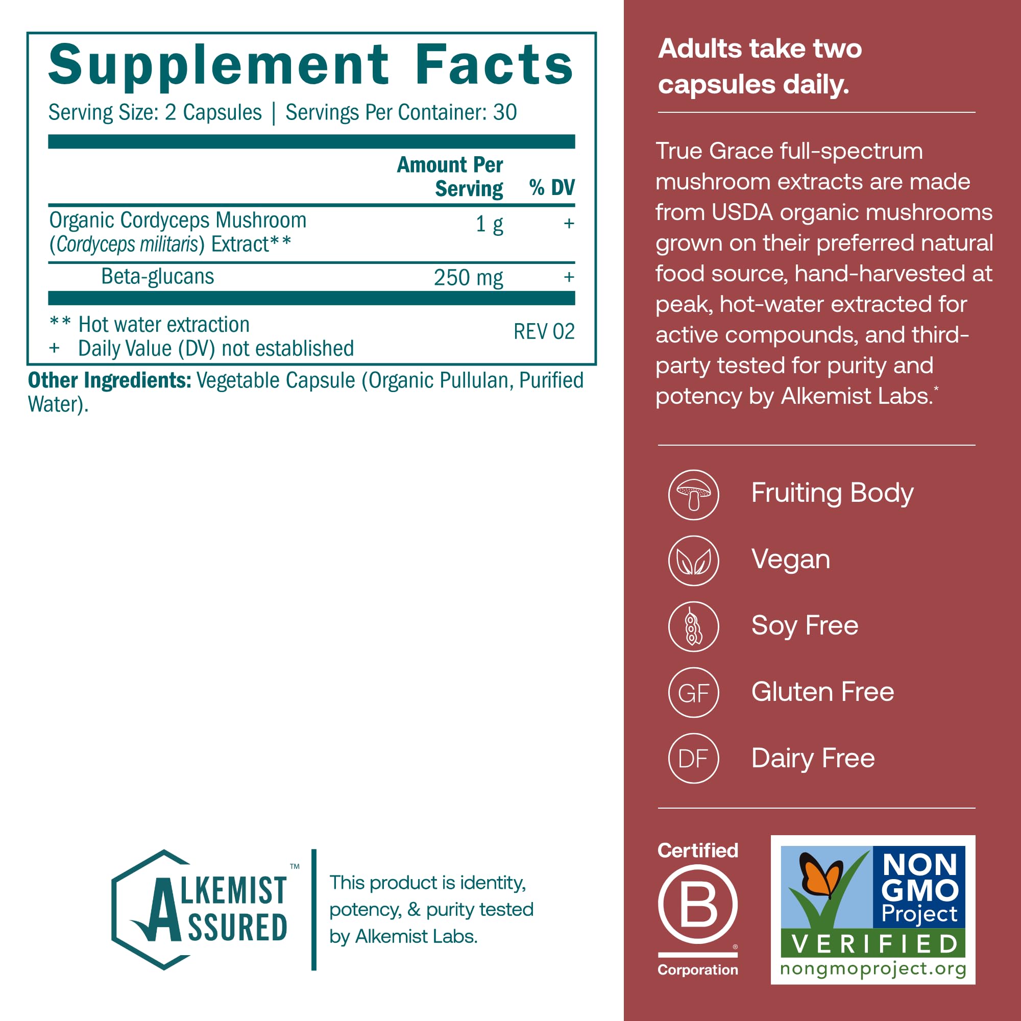 Cordyceps mushrooms for endurance support