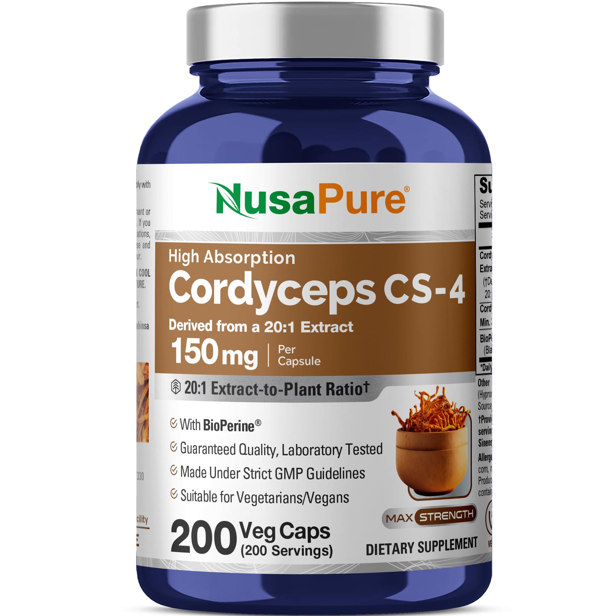 Cordyceps mushrooms for energy boost