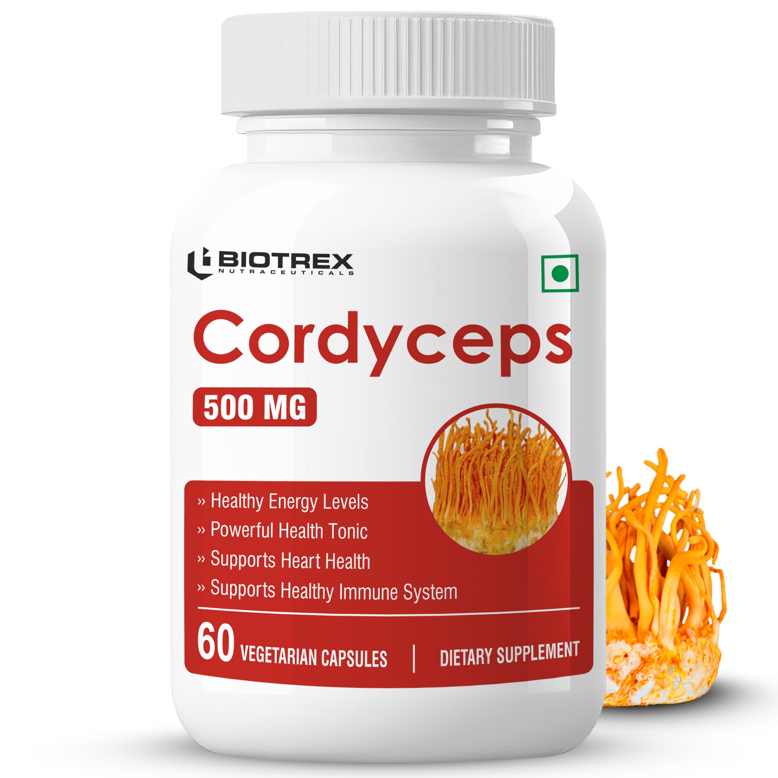 Cordyceps mushrooms for energy boost