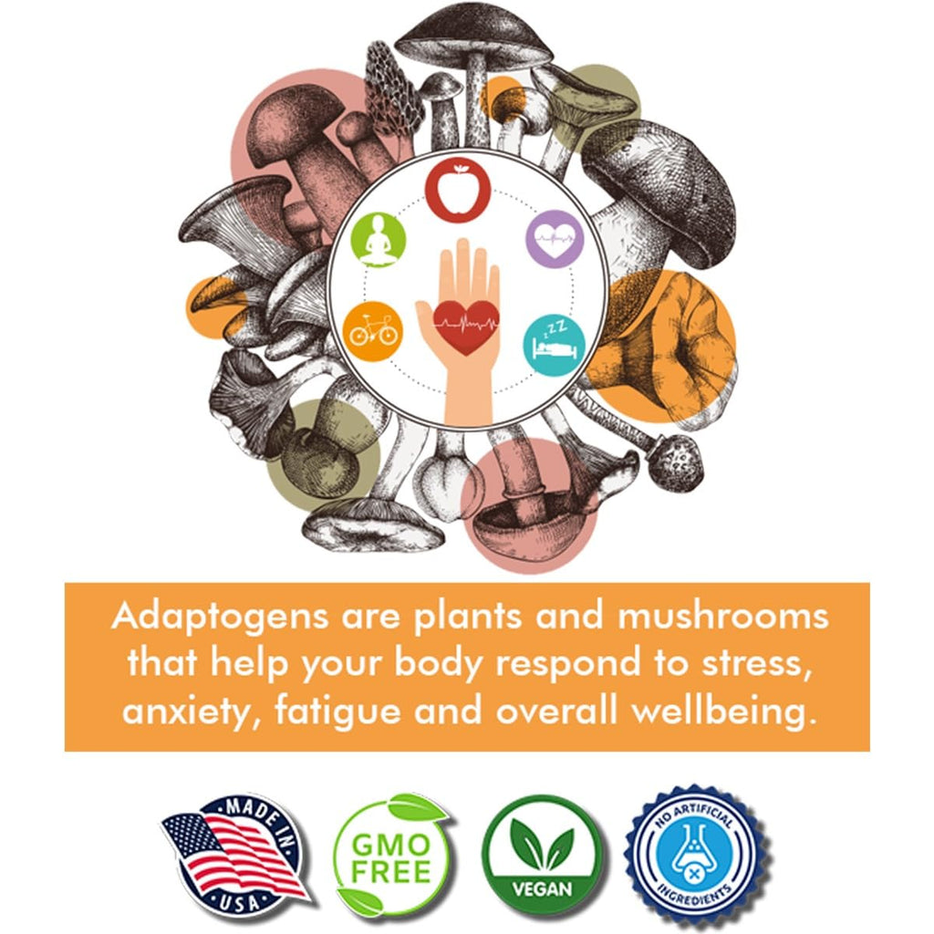 Cordyceps mushrooms for energy enhancement