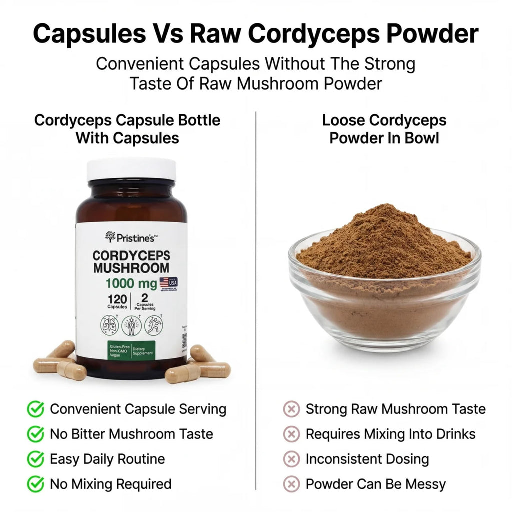 Cordyceps mushrooms for immune health