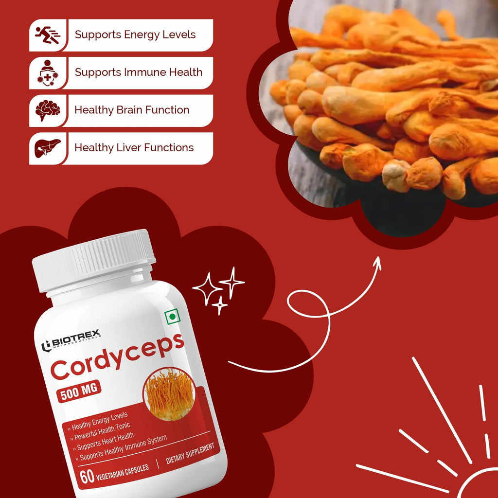 Cordyceps mushrooms for immune support