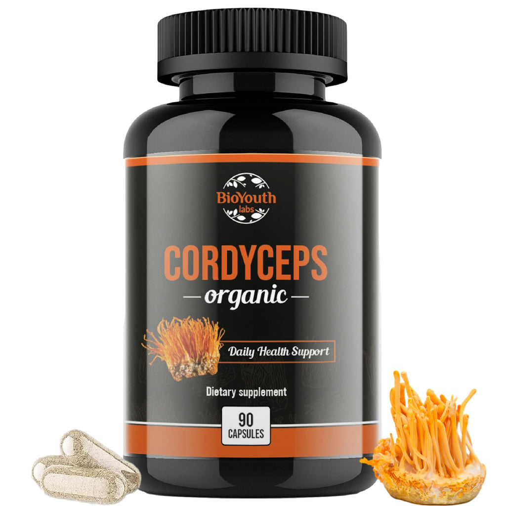 Cordyceps mushrooms for natural energy