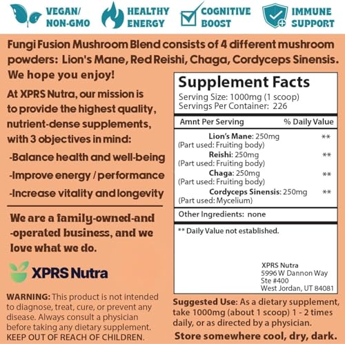 Cordyceps mushrooms for natural vitality