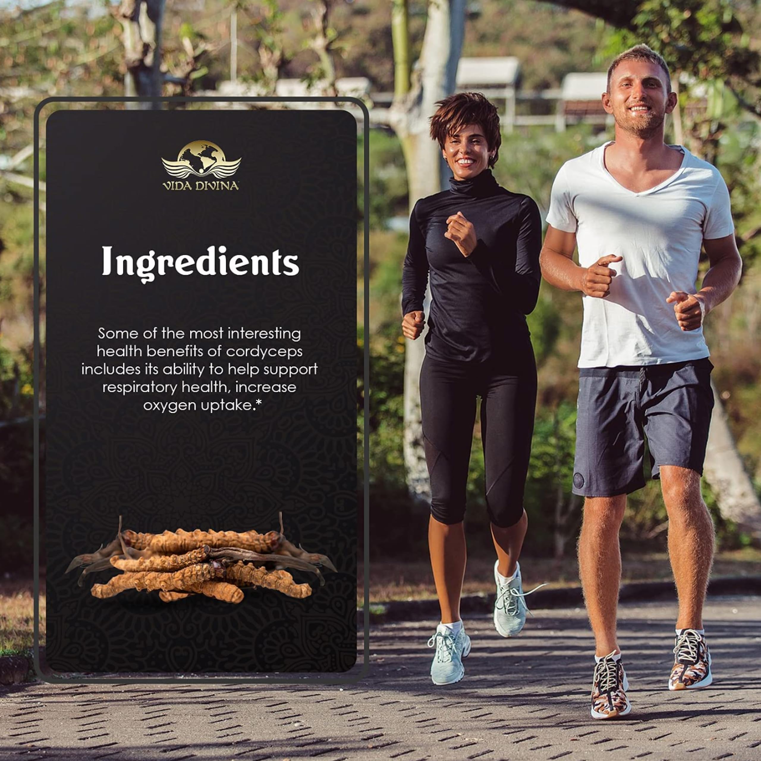 Cordyceps mushrooms for overall wellness