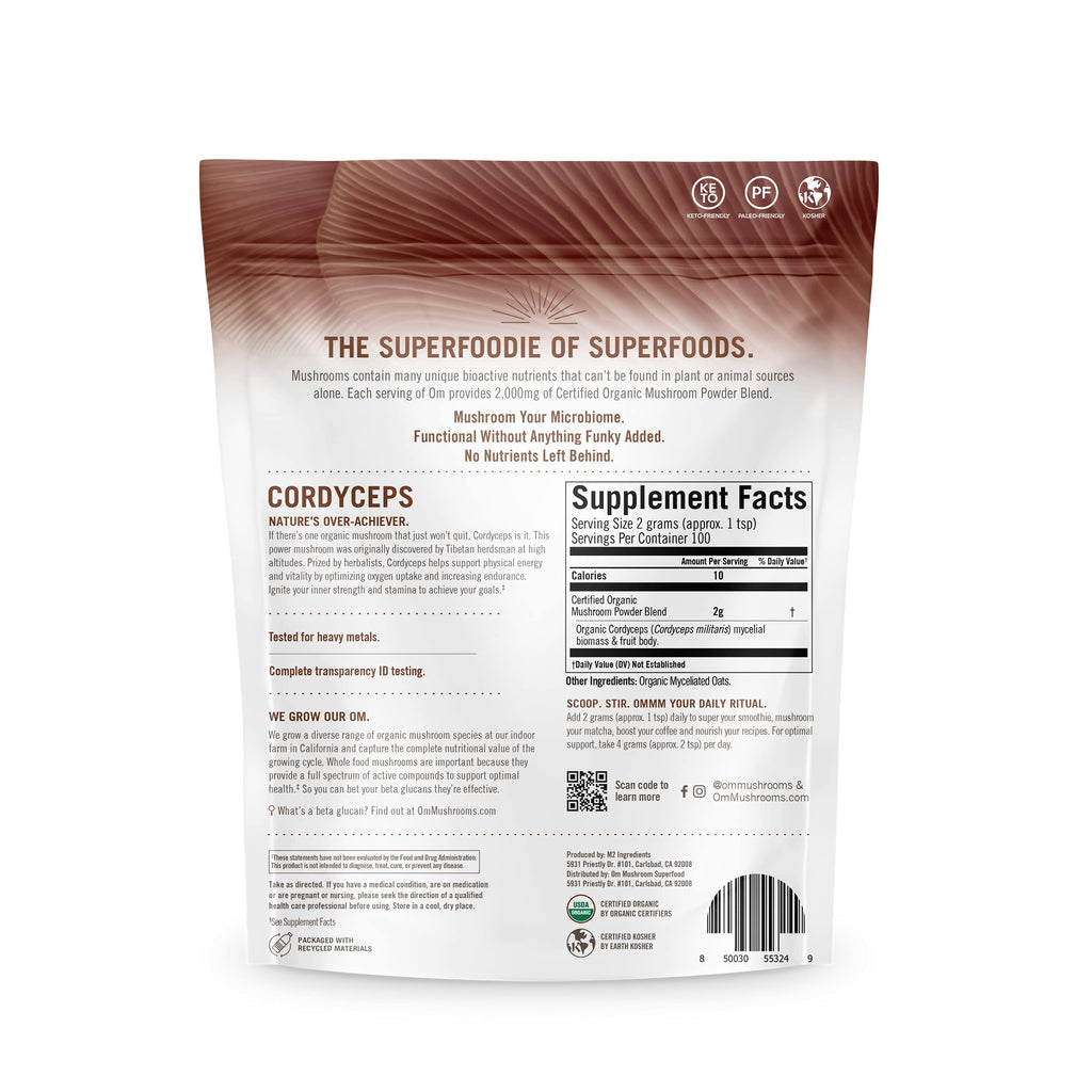 cordyceps mushrooms for sports nutrition