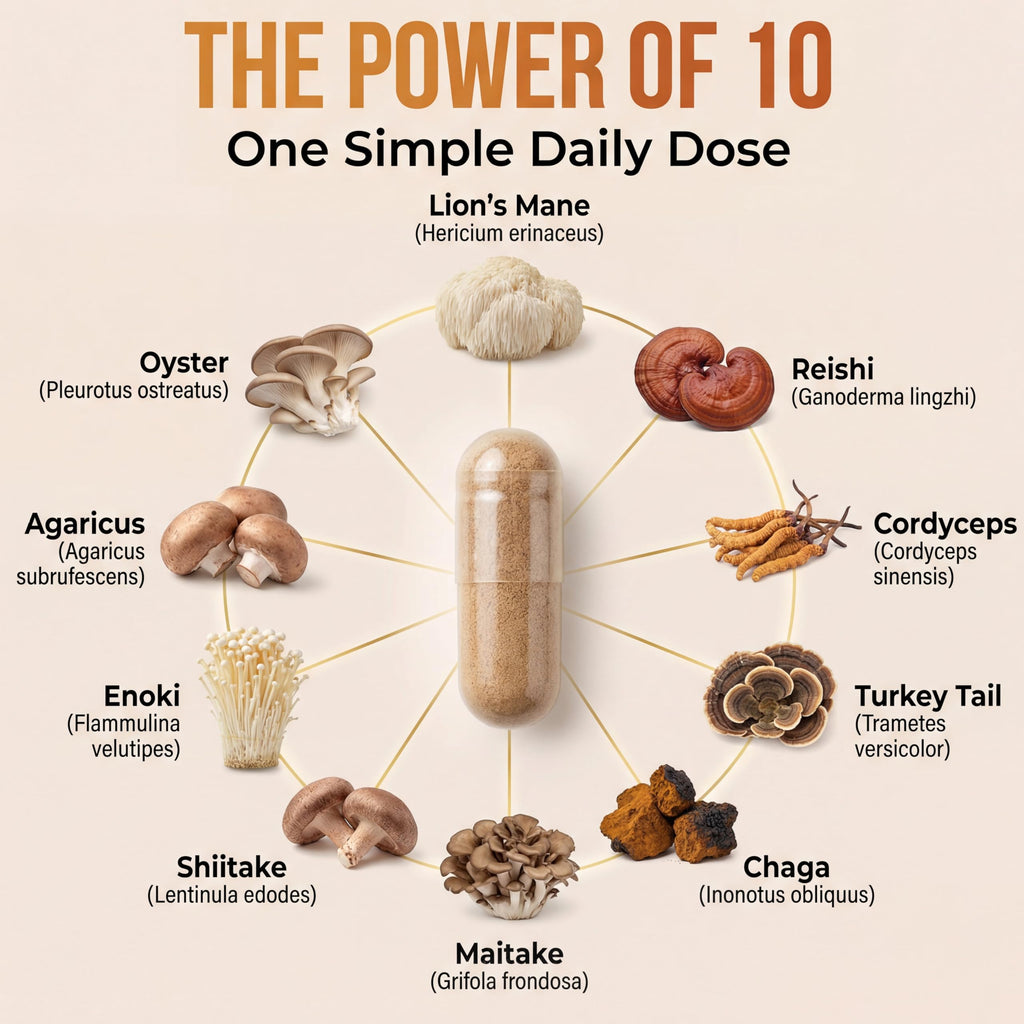 Cordyceps mushrooms for stamina