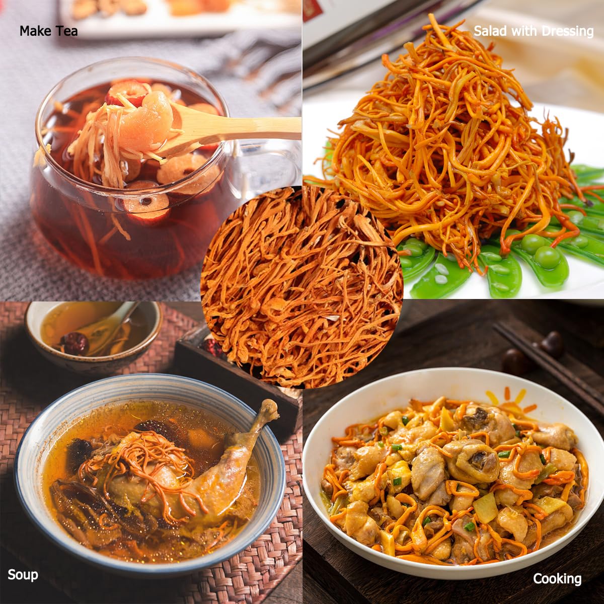 Cordyceps mushrooms for wellness