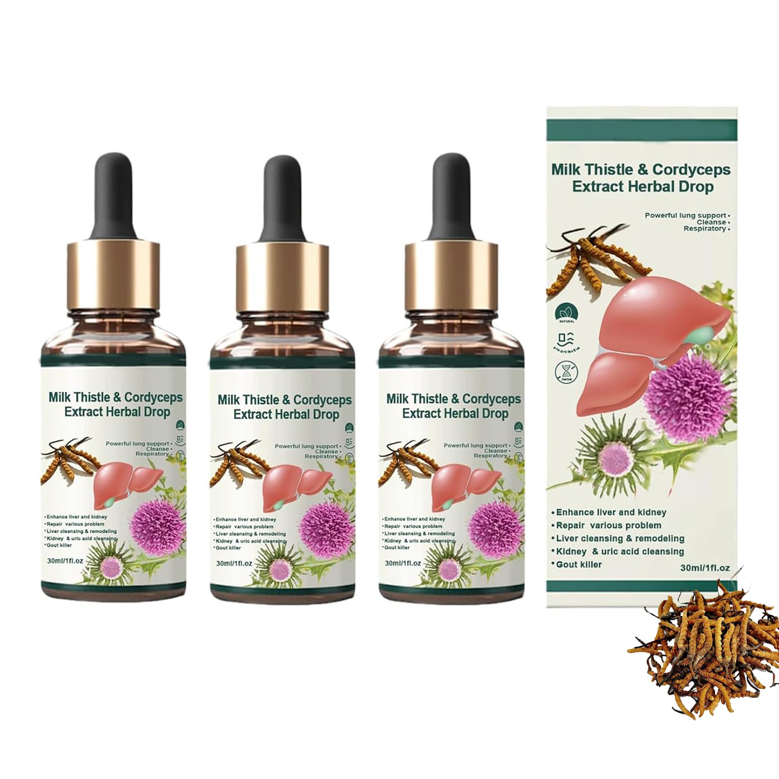 Cordyceps Sinensis extract for lung health