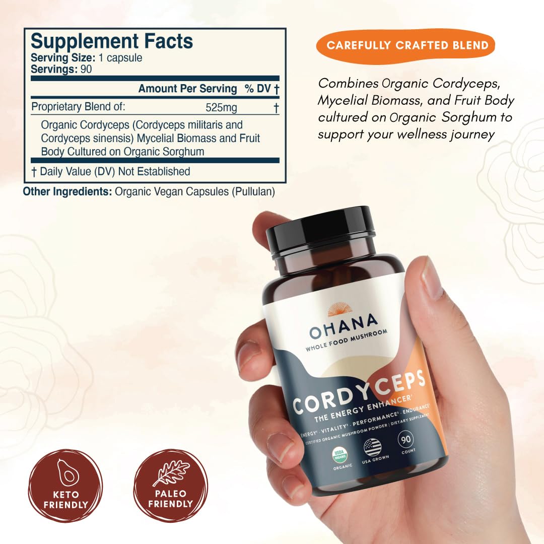 Cordyceps support for immune health