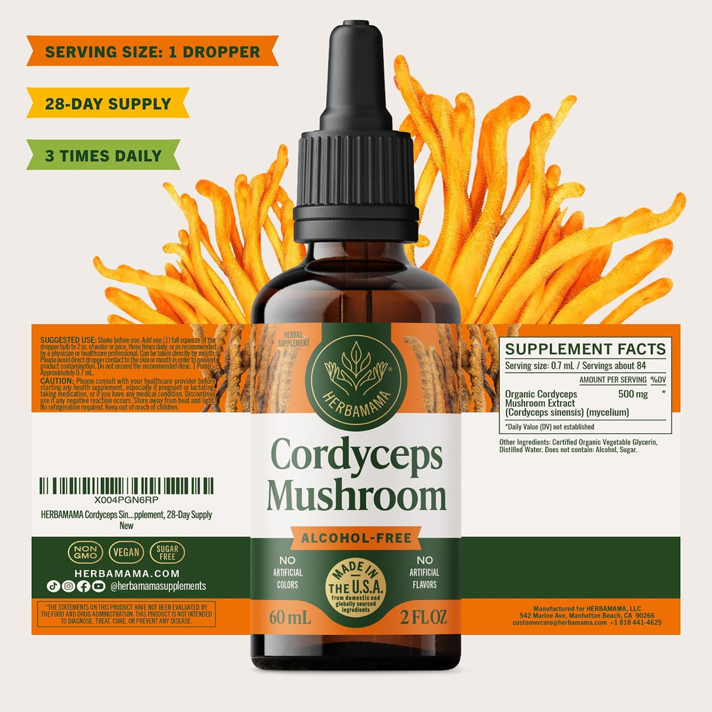 Cordyceps tincture for mental clarity