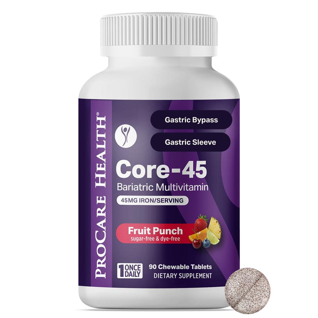 Core-45 chewable multivitamins for adults