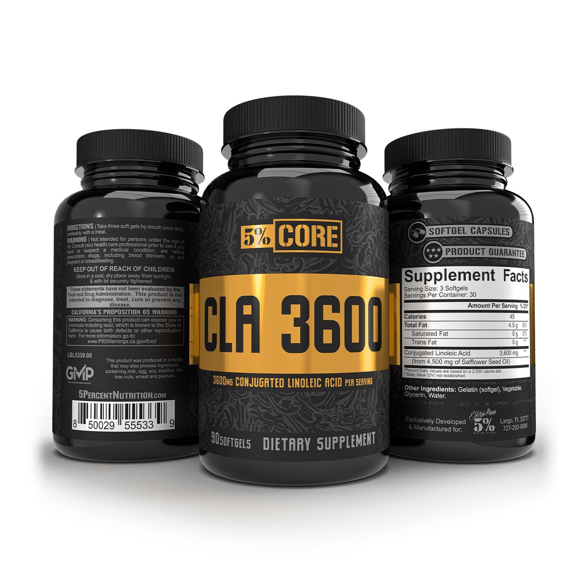 Core CLA 3600 mg for fat burning