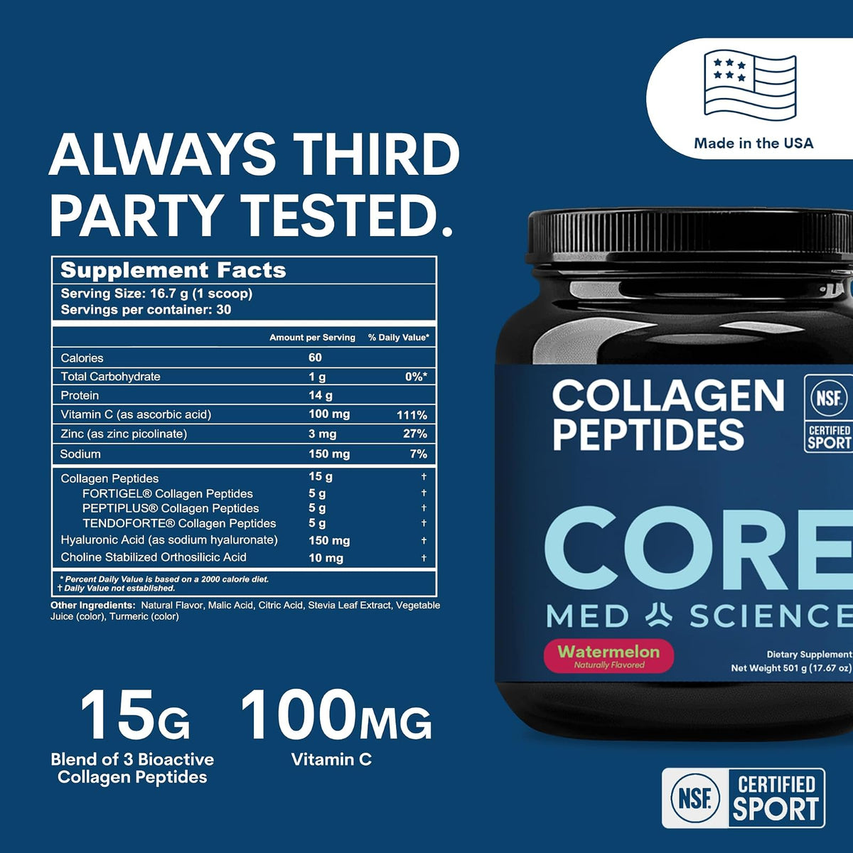 Core Med Science collagen for beauty routine