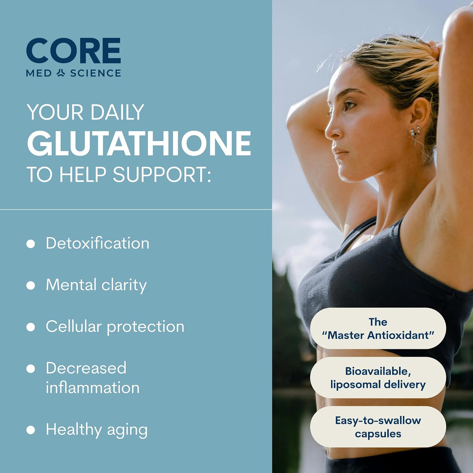 Core Med Science glutathione supplement