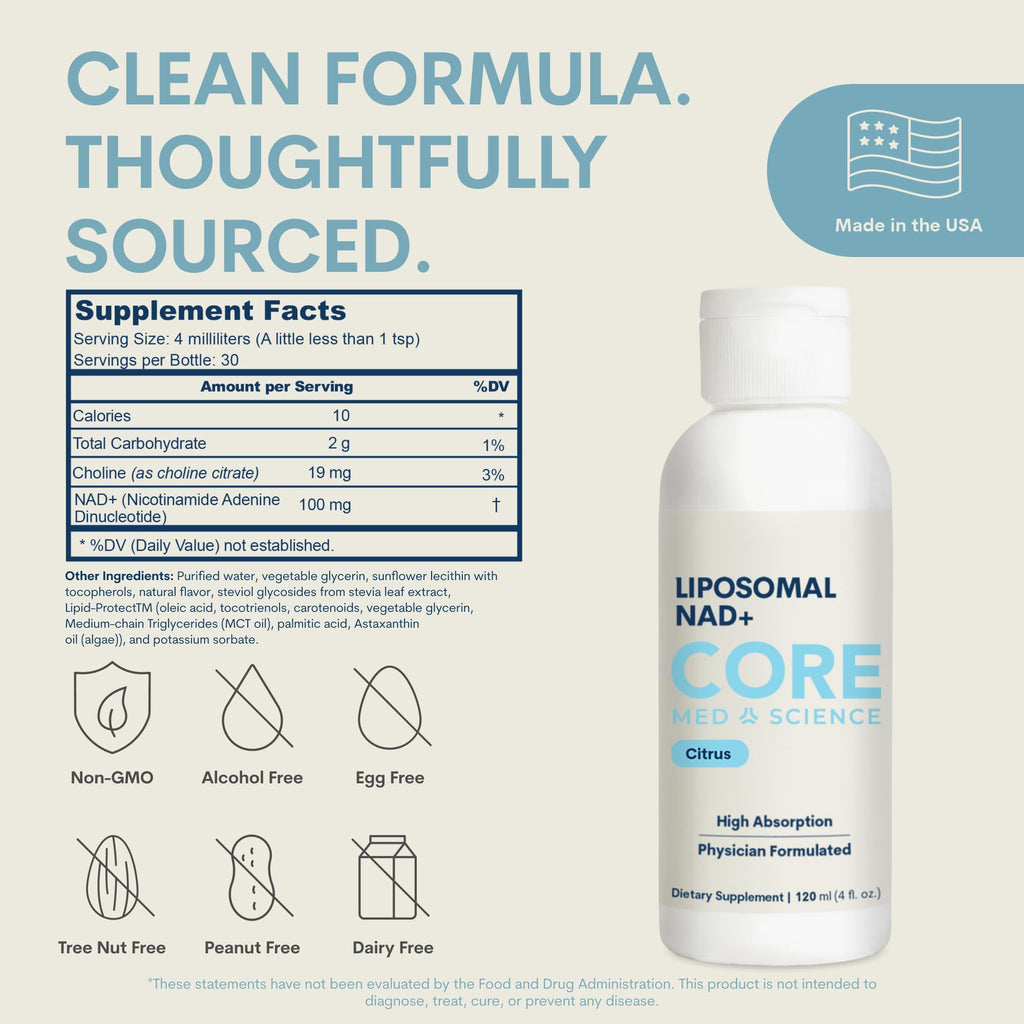 Core Med Science health supplement benefits