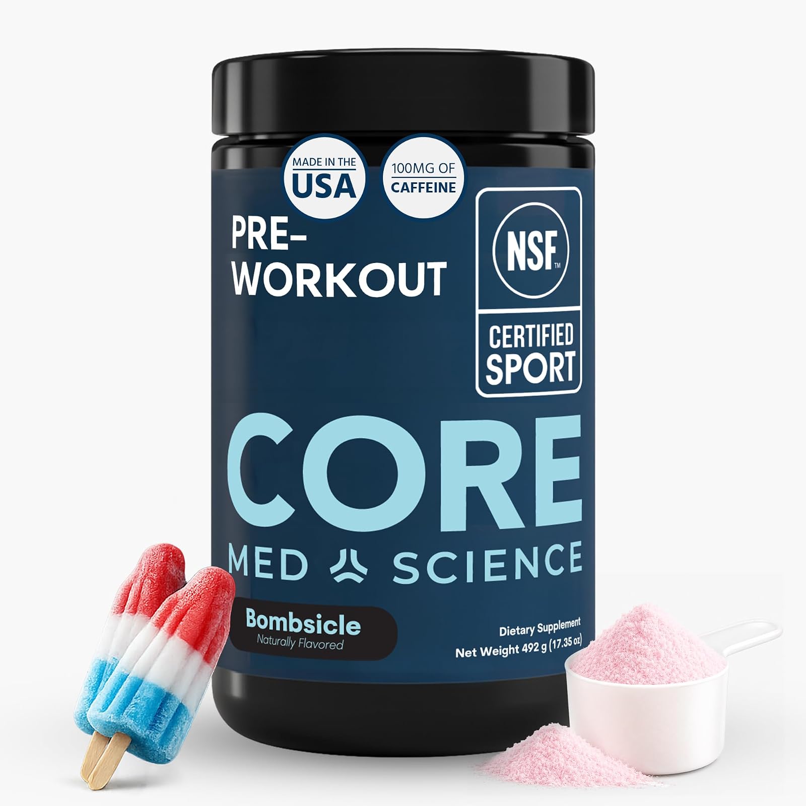 Core Med Science pre workout energy boost