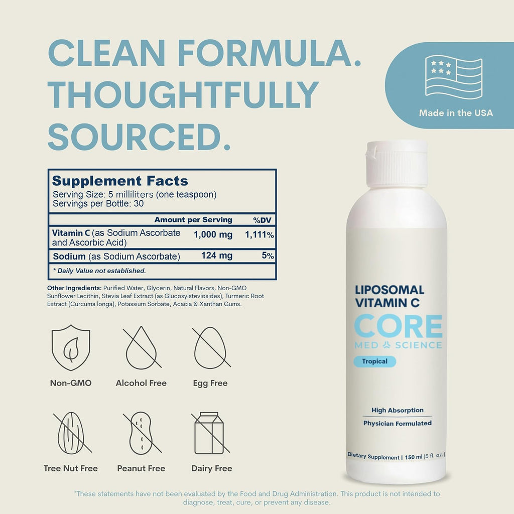 Core Med Science vitamin c benefits
