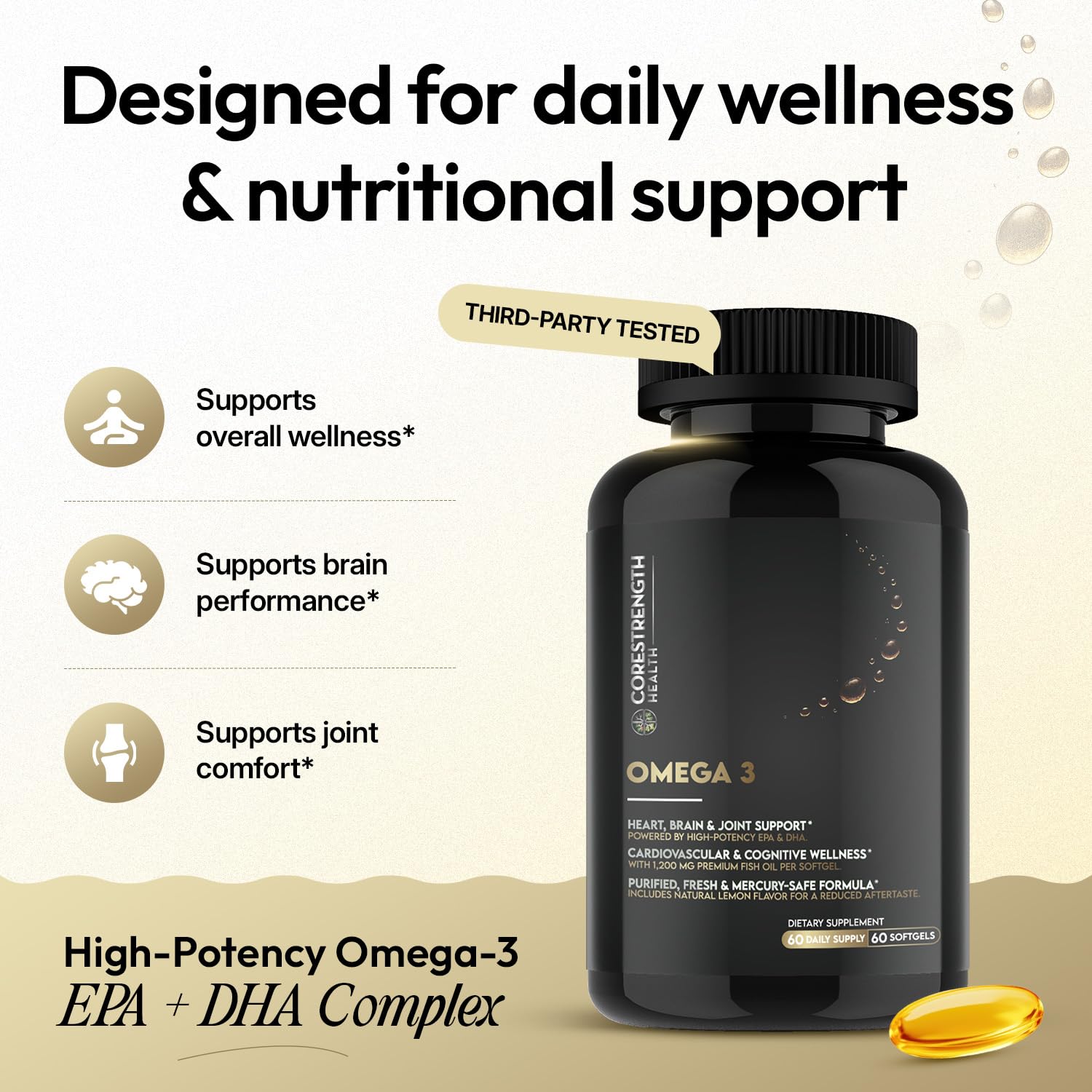 CoreStrength Health omega supplement