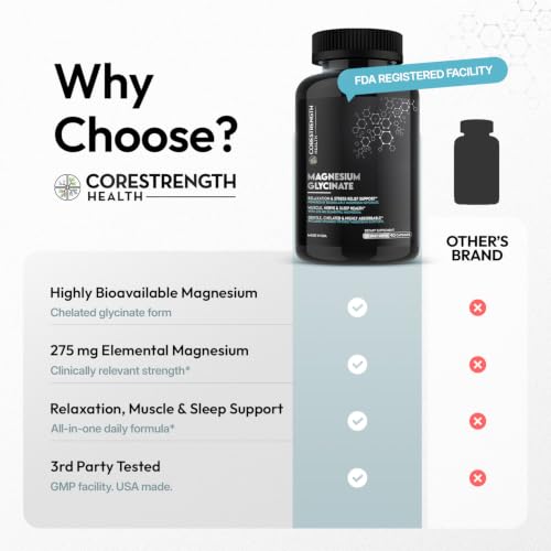 CoreStrength magnesium for relaxation