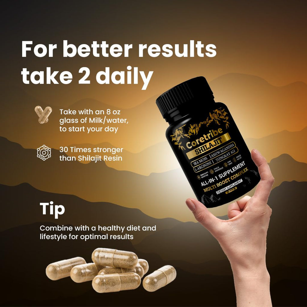 Coretribe herbal Shilajit benefits