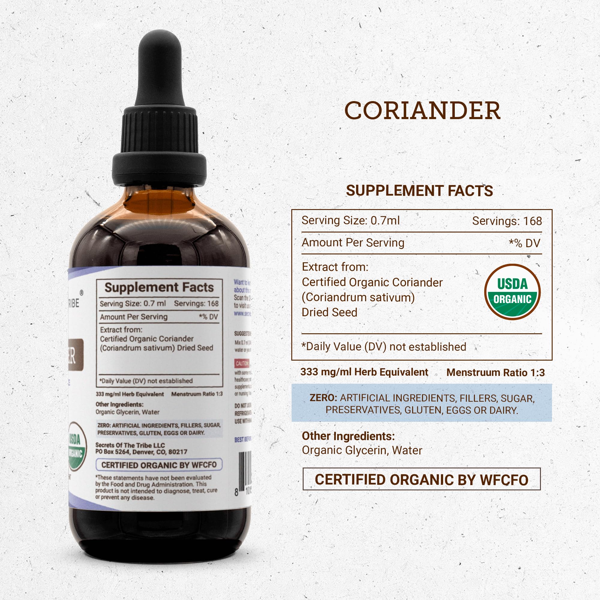 coriander extract for immune support