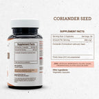 Coriander seed extract for antioxidants