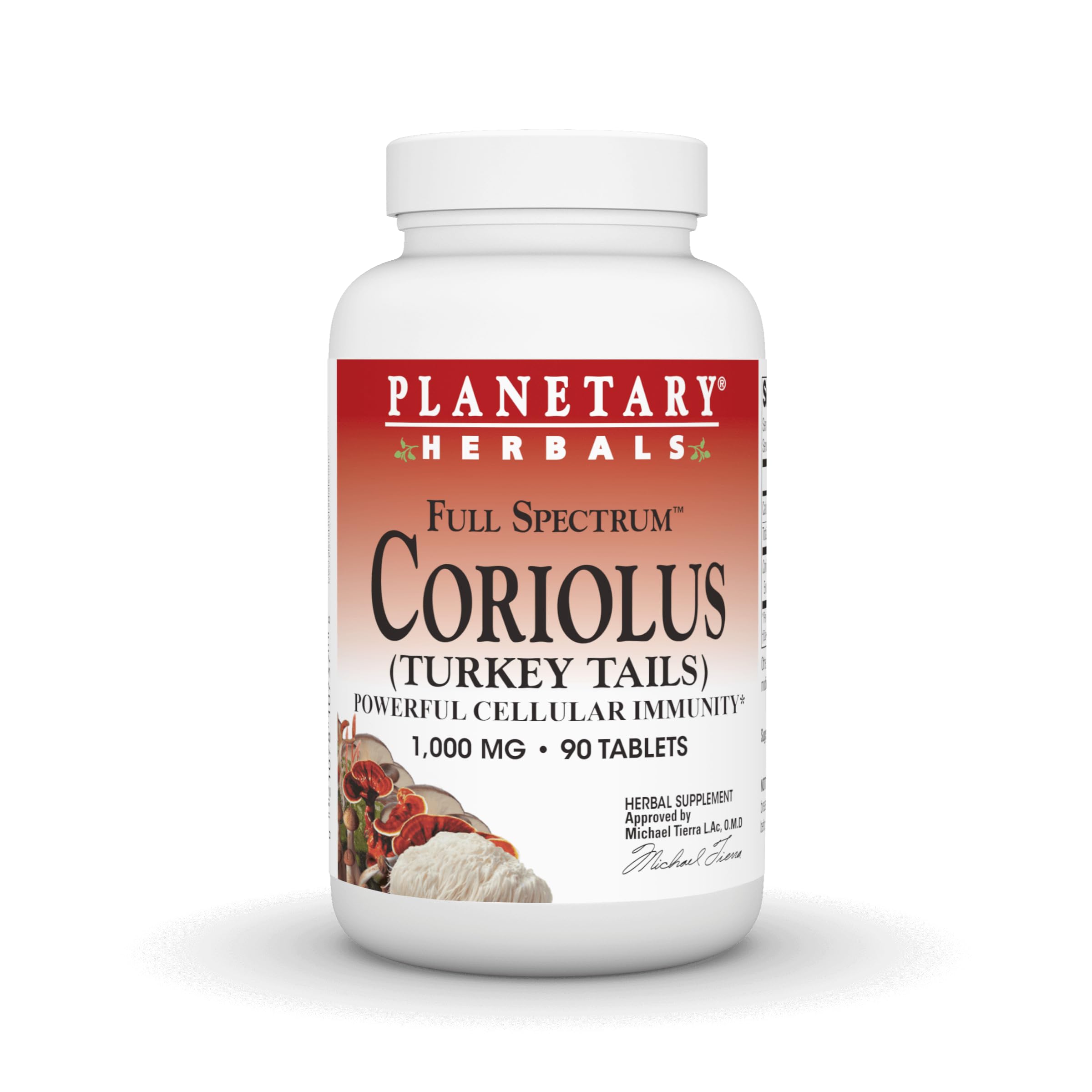 Coriolus blended vitamin supplement