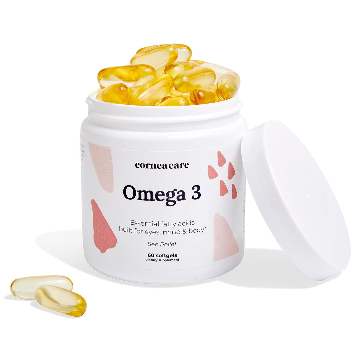 CorneaCare fish oil softgels
