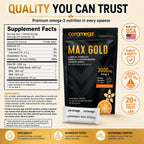 Coromega MAX Gold fish oil benefits