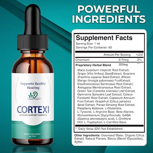 Cortexi drops with grape seed extract