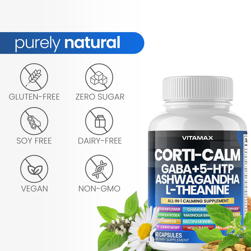 Corti-Calm multivitamin for seniors' vitality