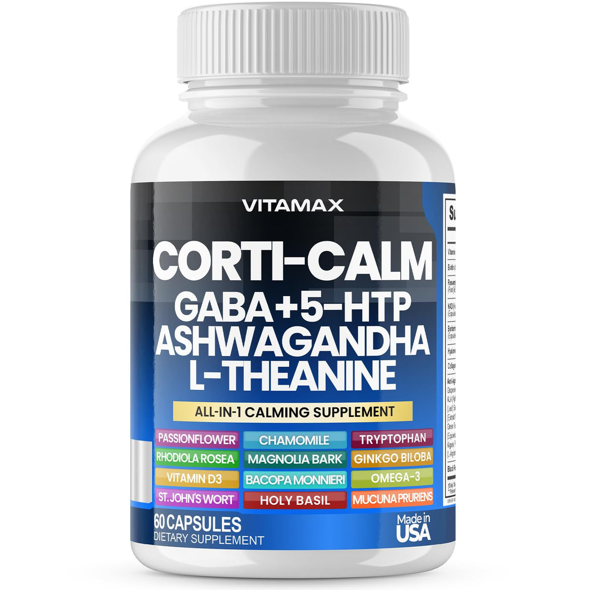 Corti-Calm multivitamins for stress relief