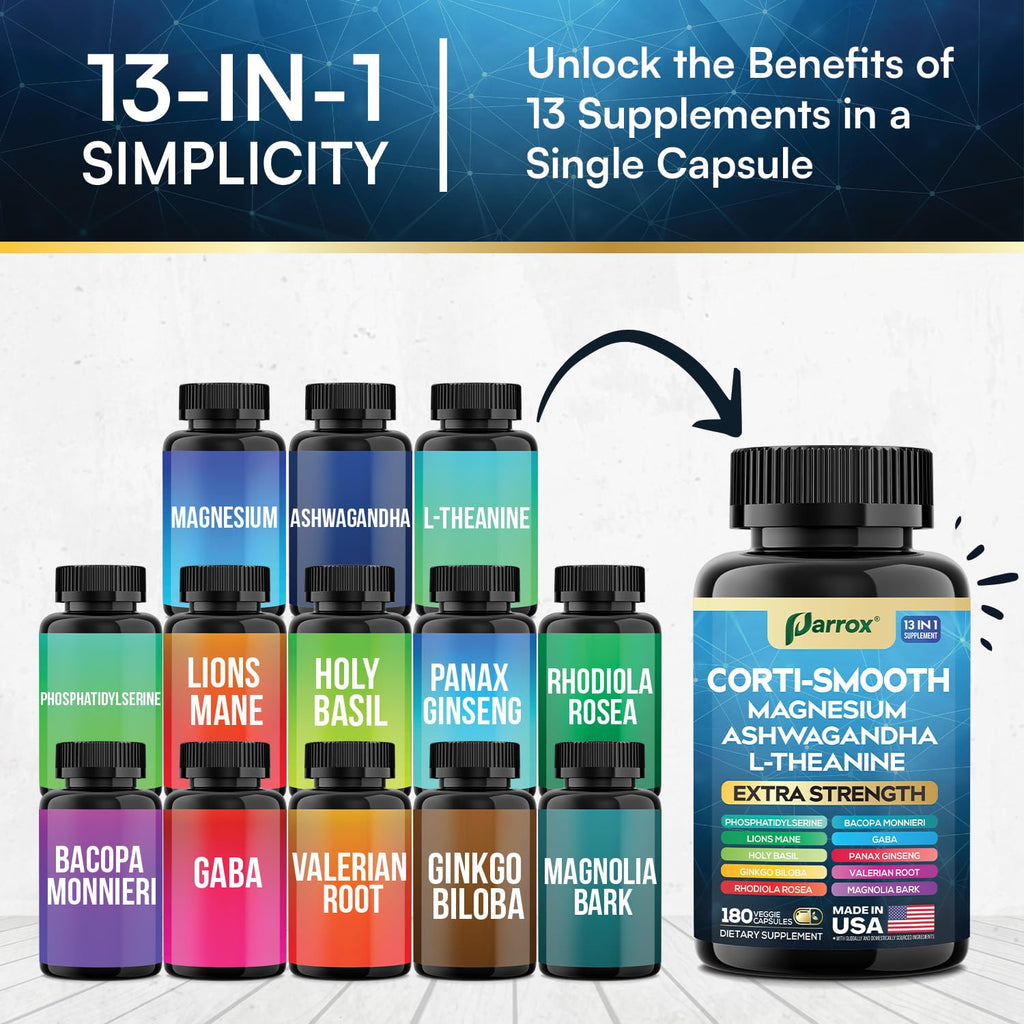 Corti-Smooth magnesium for energy support
