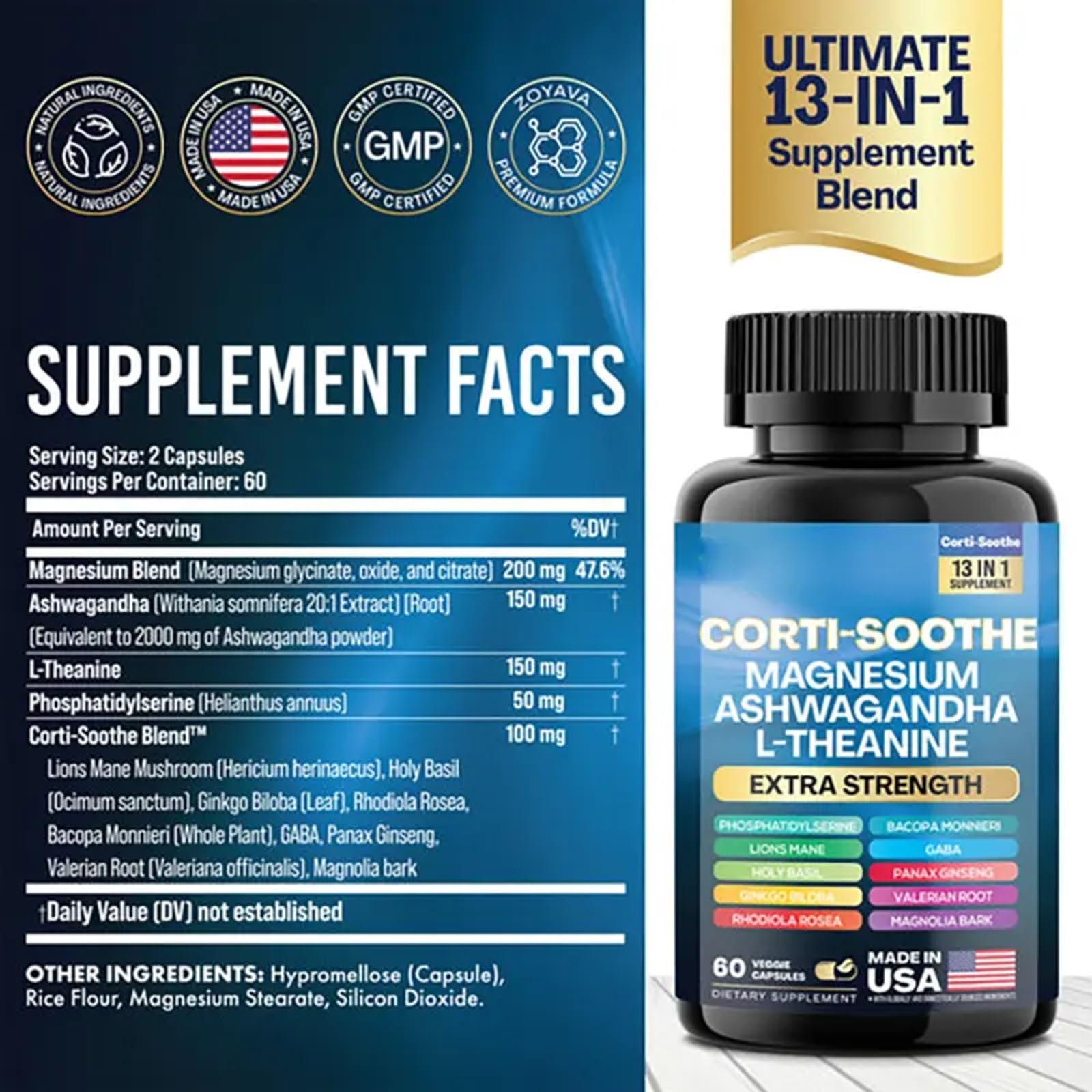 Corti-Soothe ashwagandha for better sleep