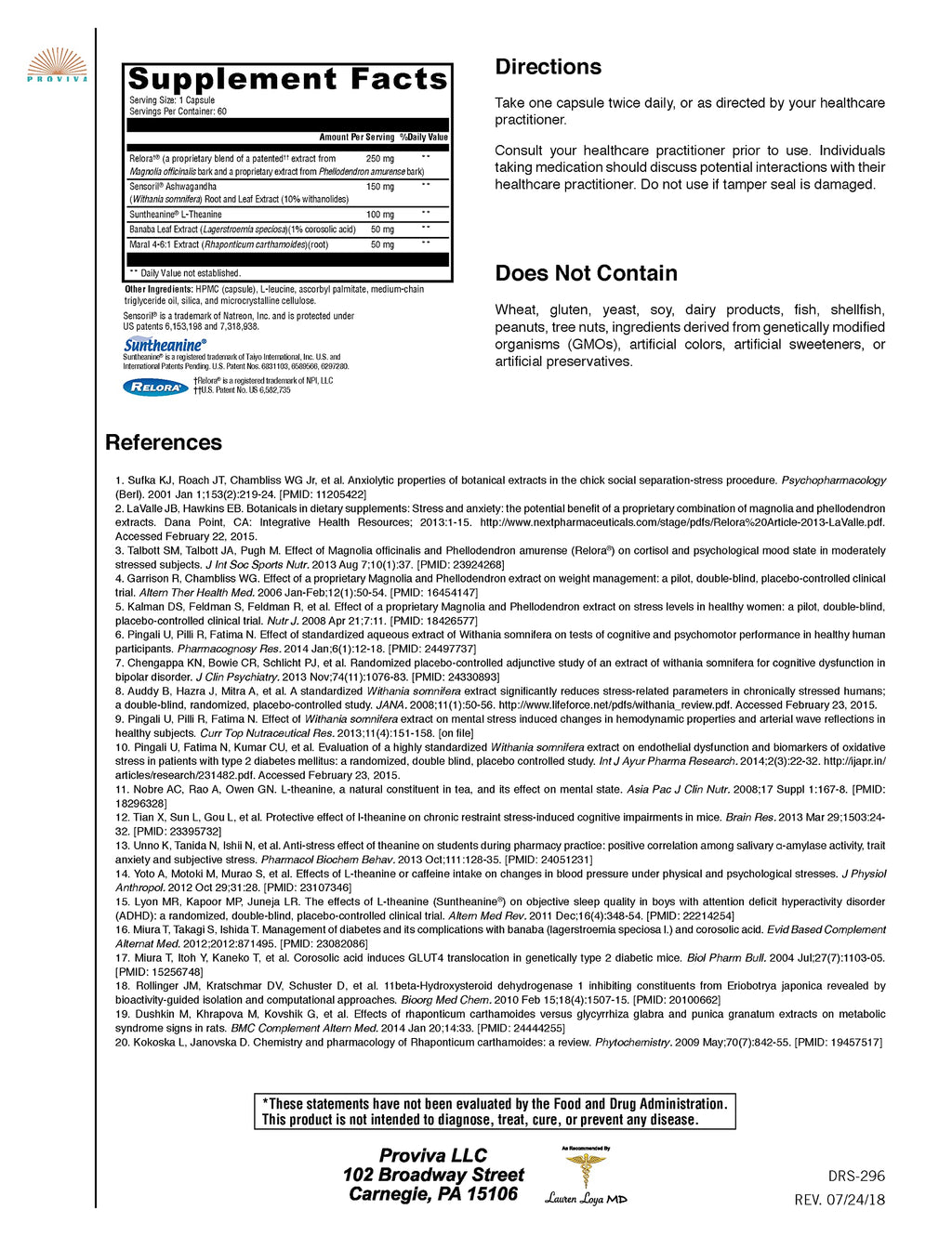 Cortisol Balance for daily wellness
