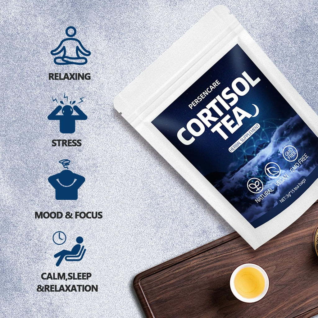 Cortisol balancing tea for daily wellness