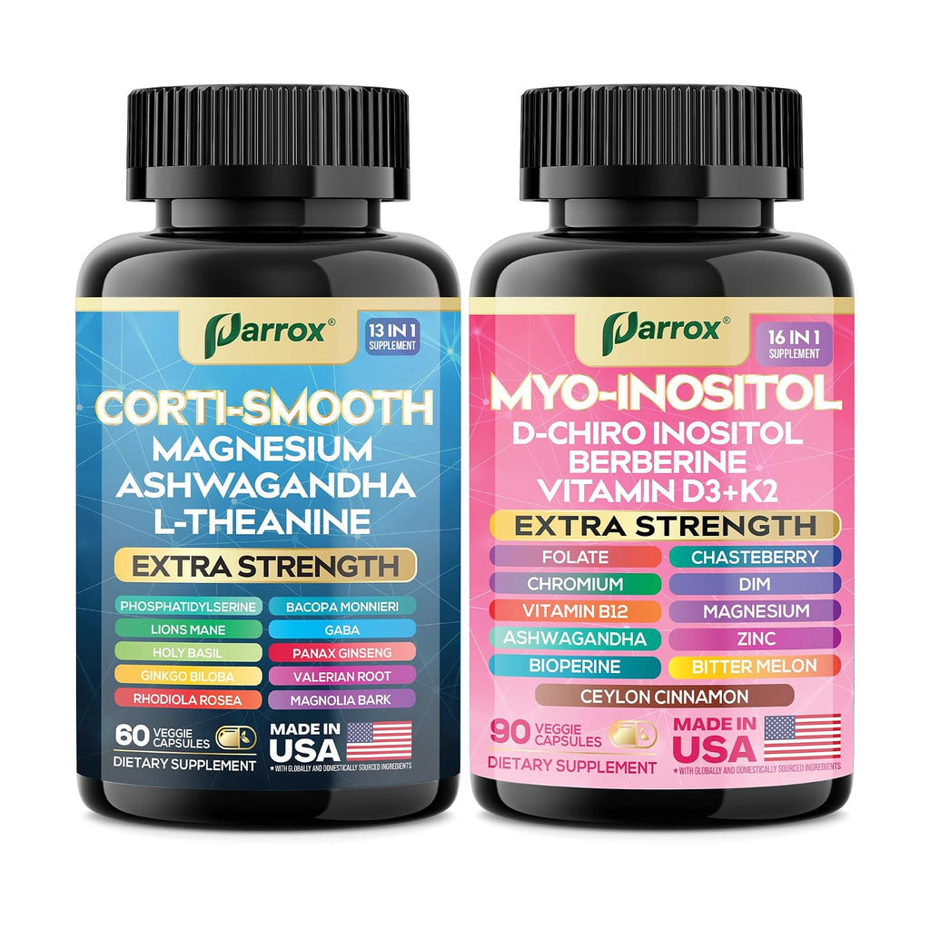 Cortisol bundle for seniors' vitality