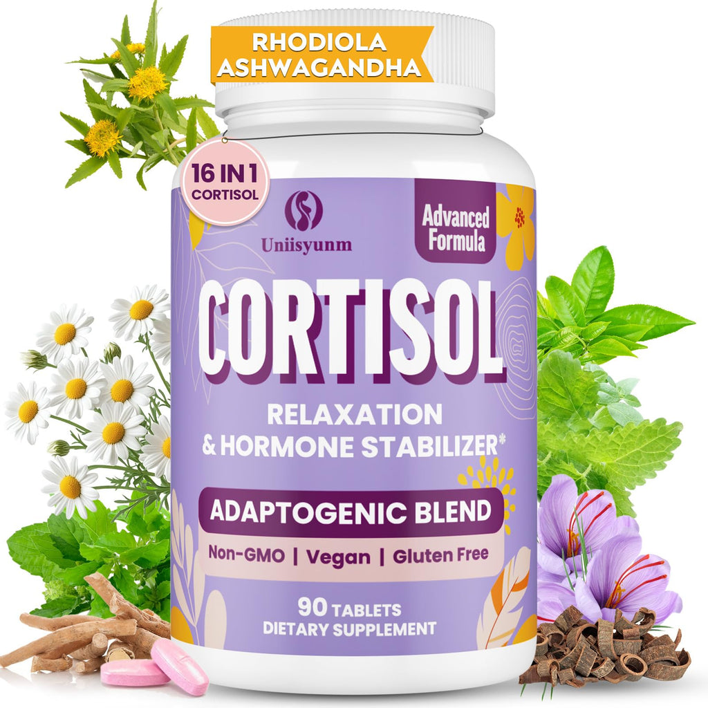 Cortisol Calm ashwagandha tablets for stress relief