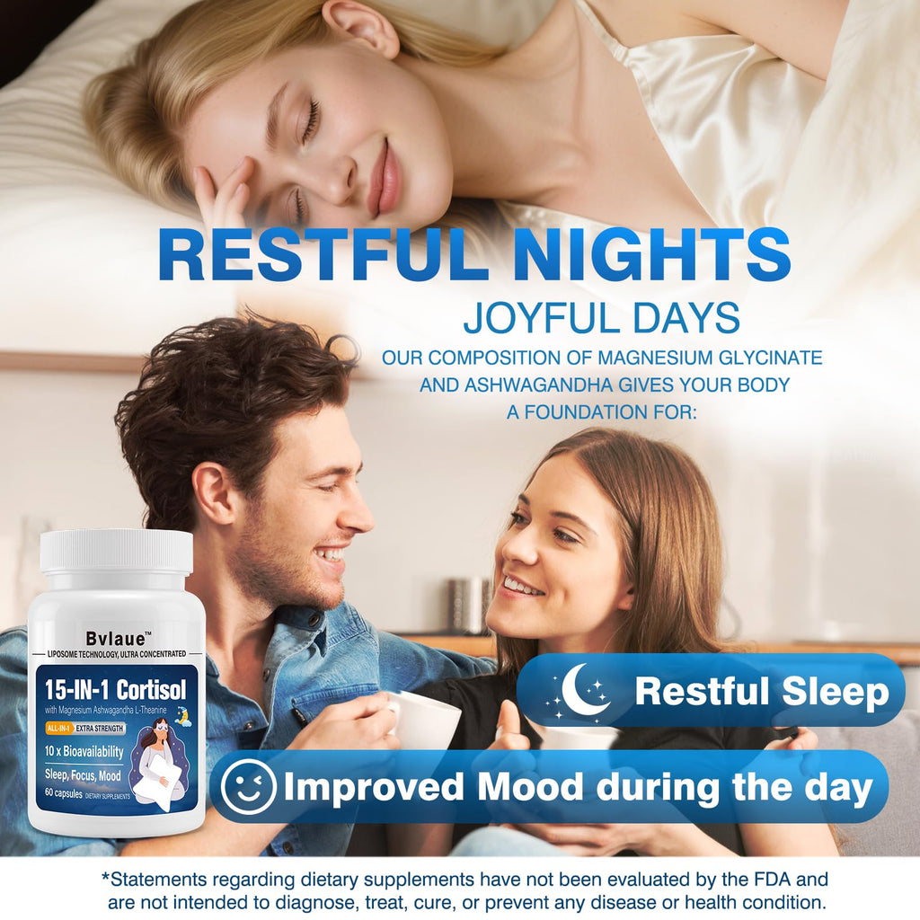 Cortisol capsules for daily vitality