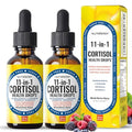 Cortisol detox liquid drops for stress relief