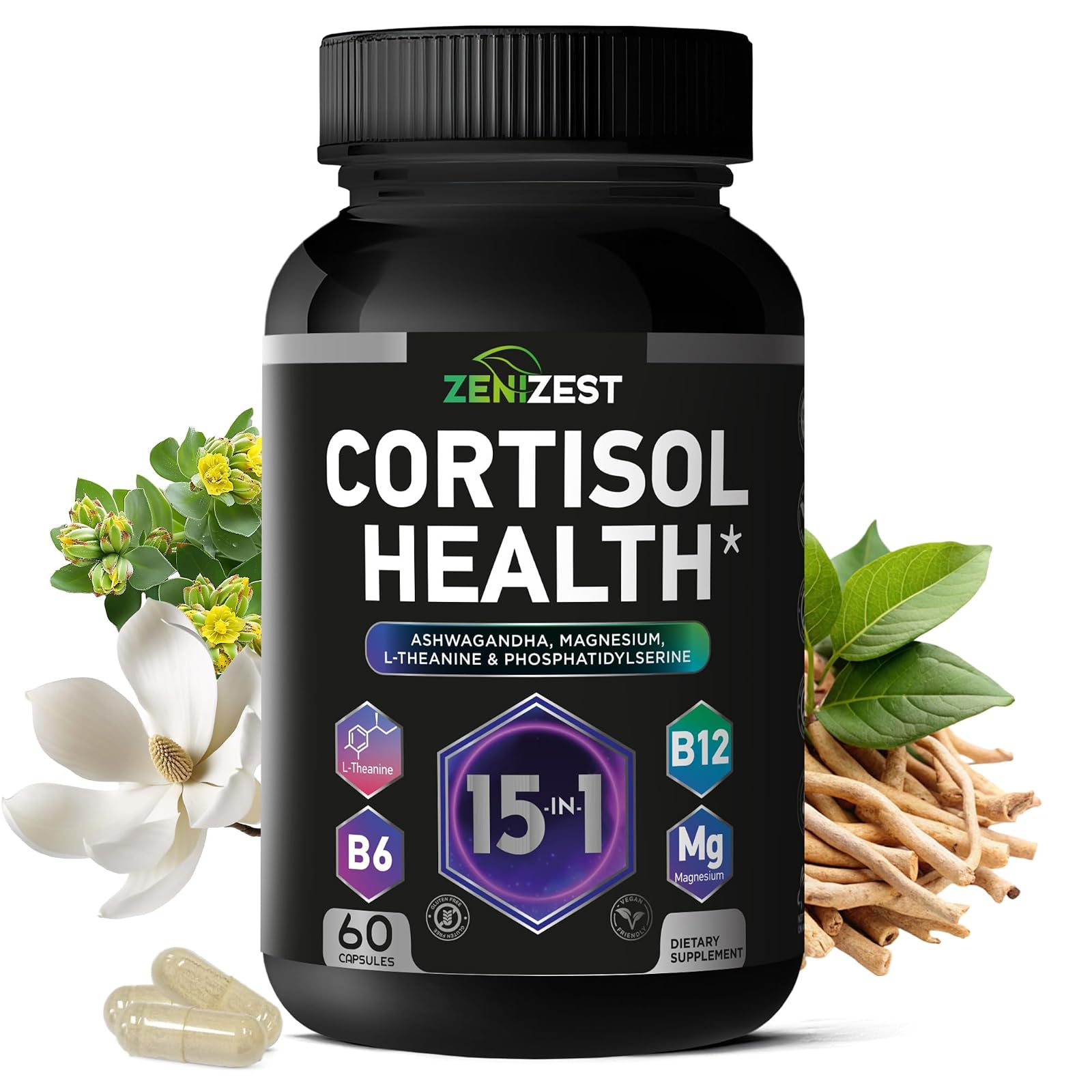 Cortisol Detox supplement for stress relief