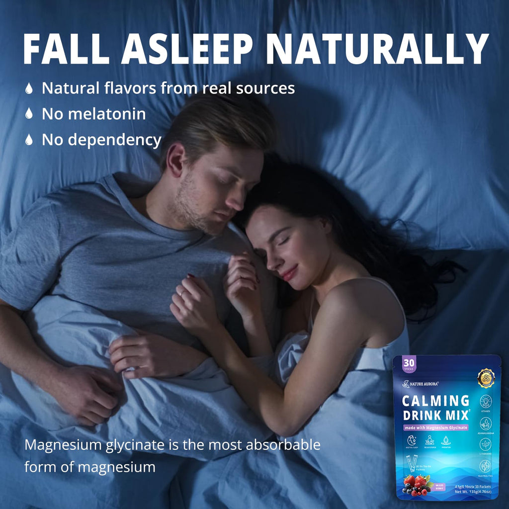 Cortisol drink mix for better sleep
