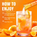 Cortisol drink mix powder for stress relief