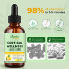 cortisol drops for balanced mood