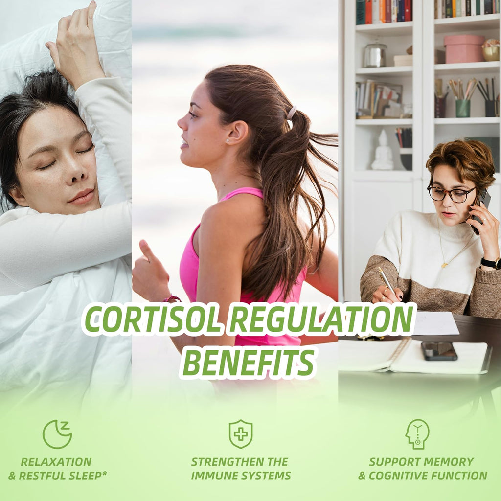 Cortisol drops for daily energy boost