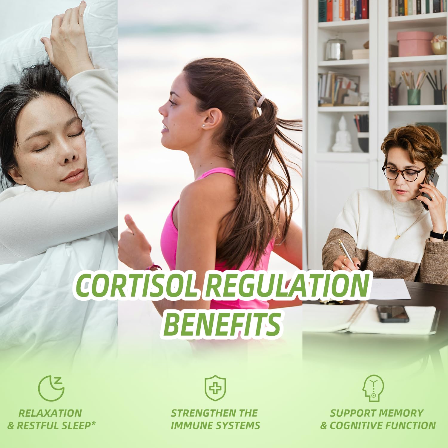 Cortisol drops for daily energy boost