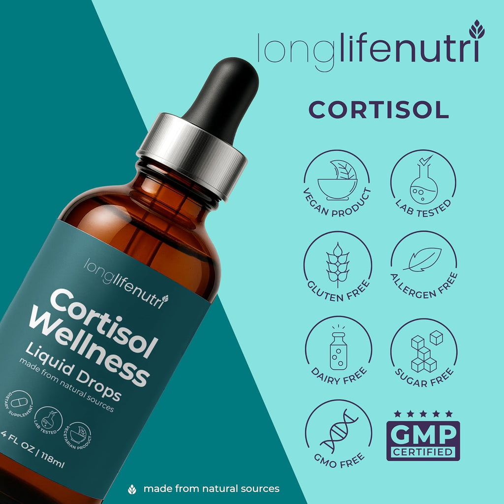 Cortisol drops for daily wellness