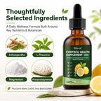 Cortisol drops for improved energy levels