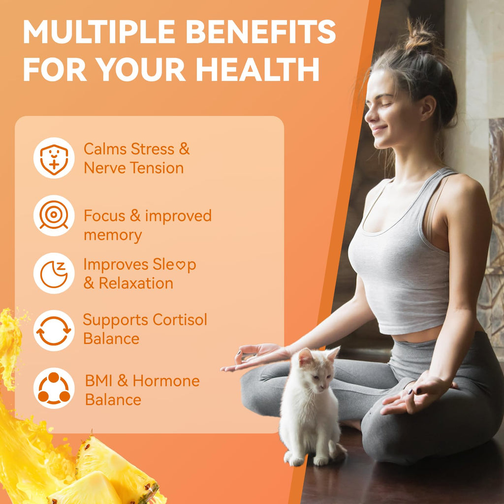 Cortisol gummies for better mood